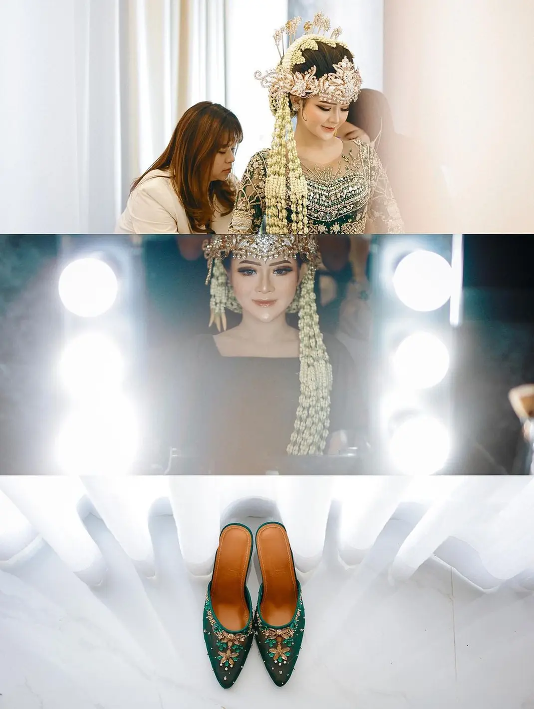 8 Penampilan Anggun Bella Bonita Istri Denny Caknan Pakai Siger Sunda ...