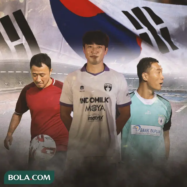 Kisah 6 Pemain Bola Korea Selatan di Indonesia: Pace Yoo Jae-hoon ...