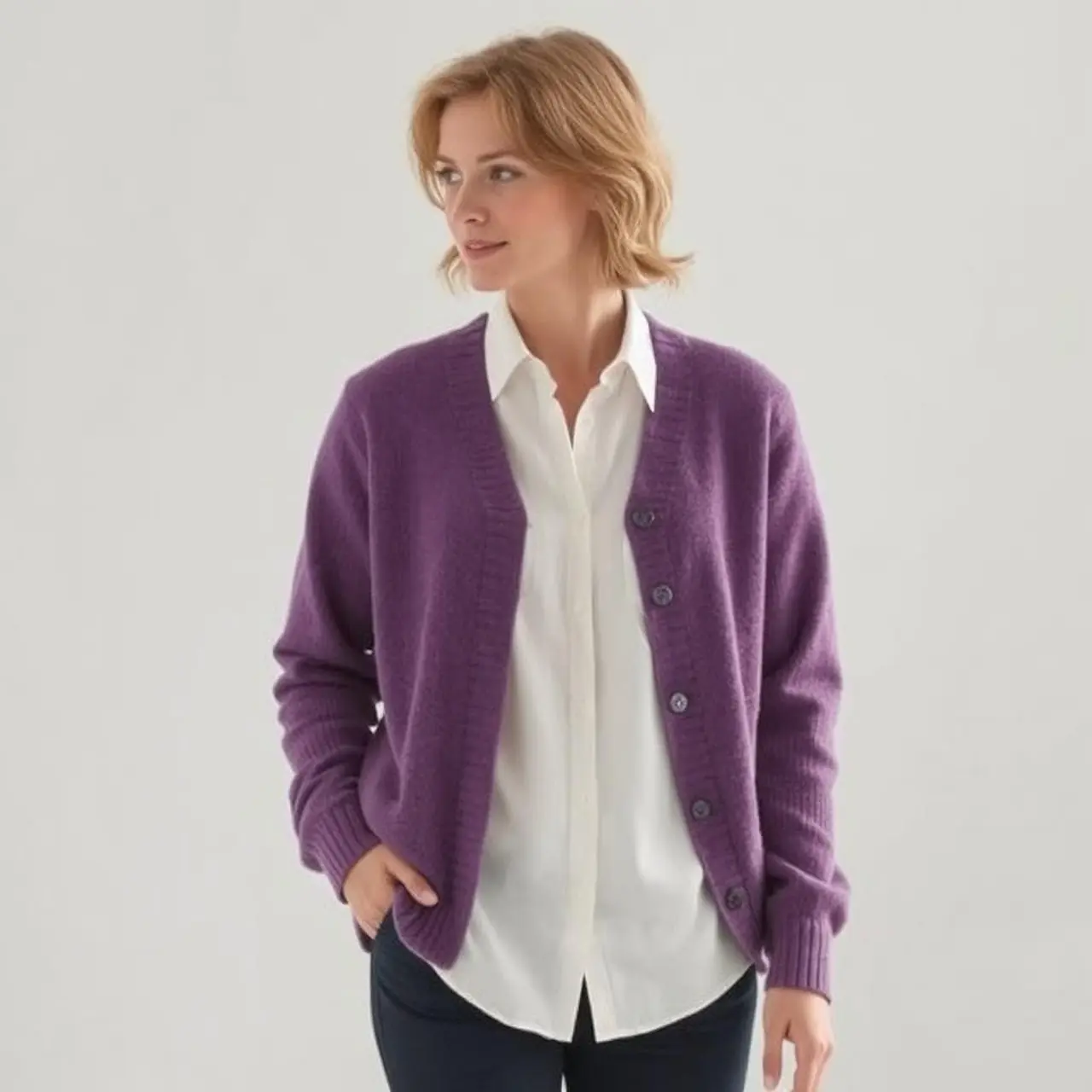 5 Model Cardigan yang Wajib Dimiliki untuk Mix and Match, Bikin ...