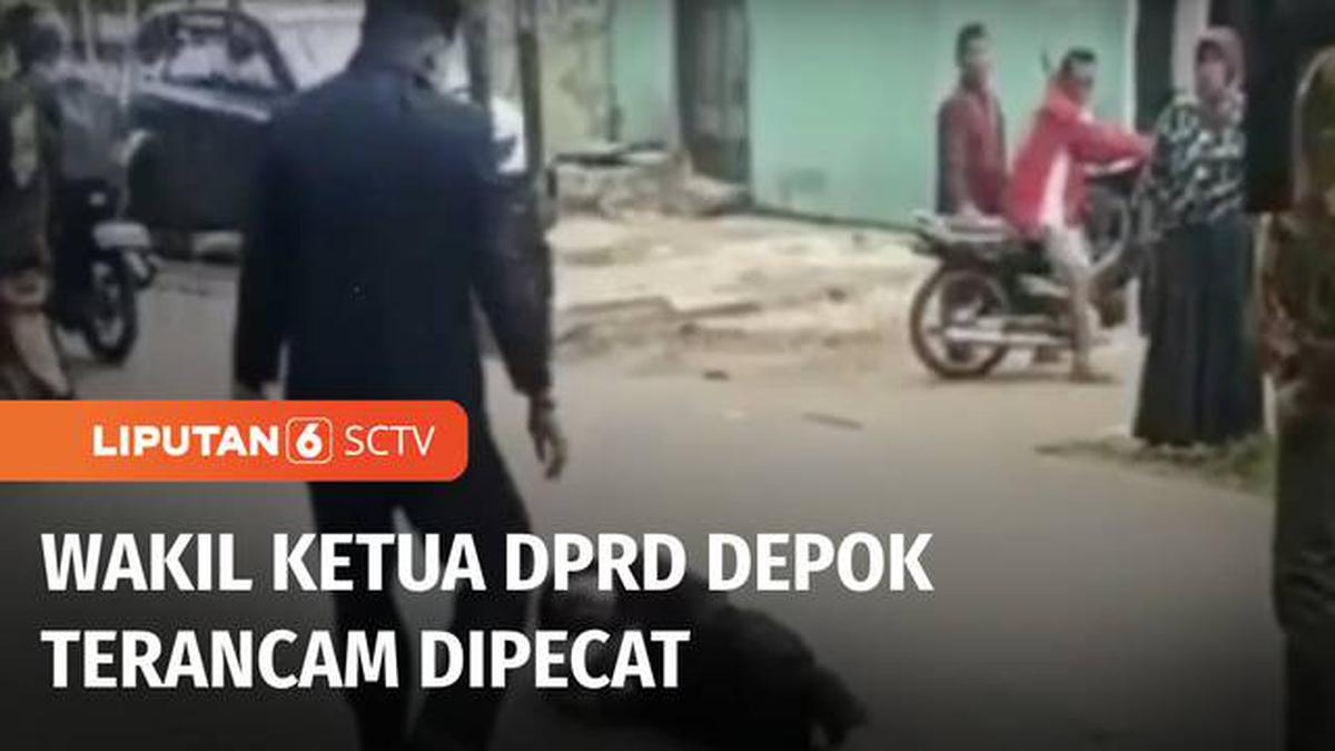 VIDEO: Buntut Aksi Beri Hukuman Fisik, Wakil Ketua DPRD Kota Depok Tajudin Tabri Terancam ...