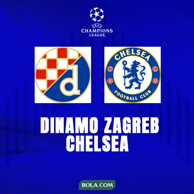 Sebentar Lagi Link Live Streaming Liga Champions Dinamo Zagreb Vs