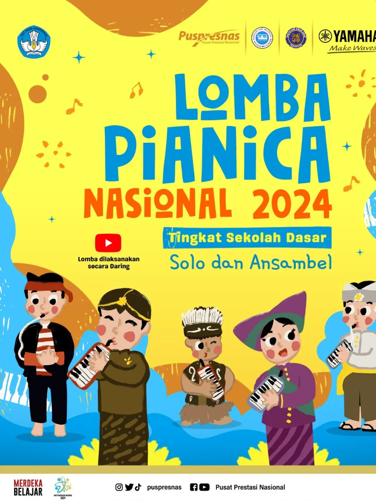Lomba Pianica Nasional 2024, Yamaha Musik Dukung Bakat Musik Siswa ...