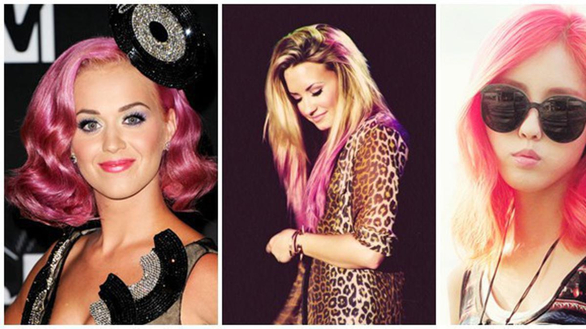 Rambut Pink Kembali Tren di Tahun 2013 - Beauty Fimela.com