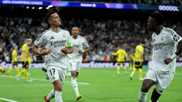 Hasil Liga Champions: Real Madrid Comeback Hajar Dortmund 5-2, AC Milan ...