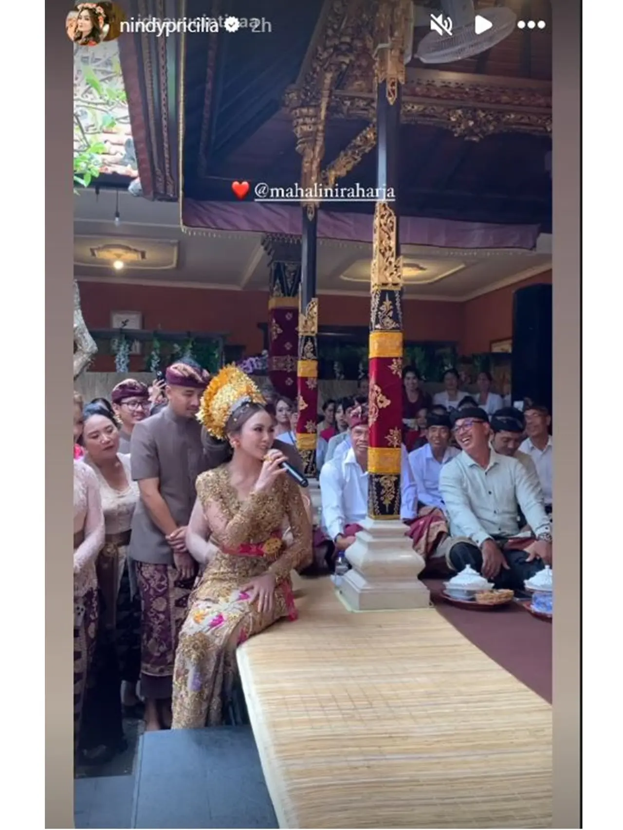 8 Potret Mahalini dan Rizky Febian Jalani Upacara Mepamit di Bali ...