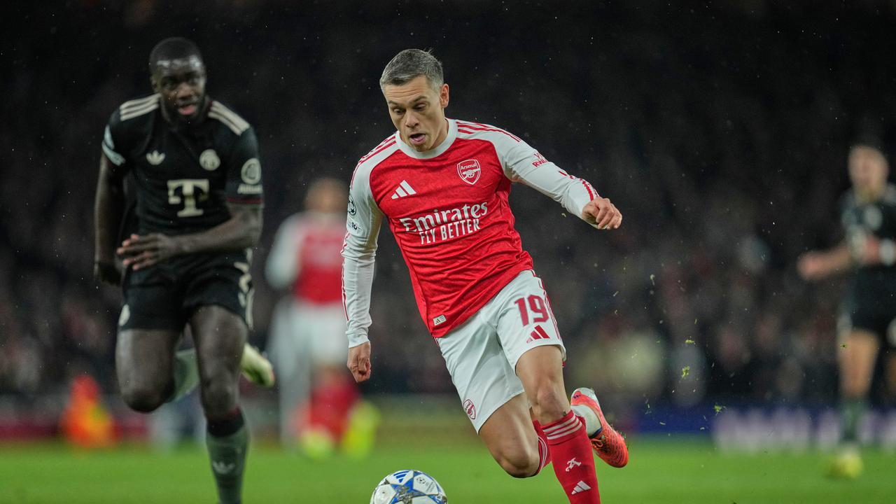 Cedera Leandro Trossard Ganggu Kemenangan Arsenal atas Bayern Munchen