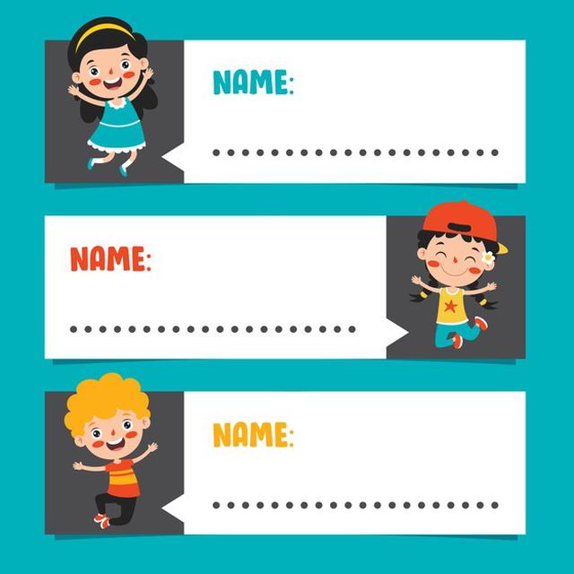 Contoh Sticker Nama Anak Katherine Glover