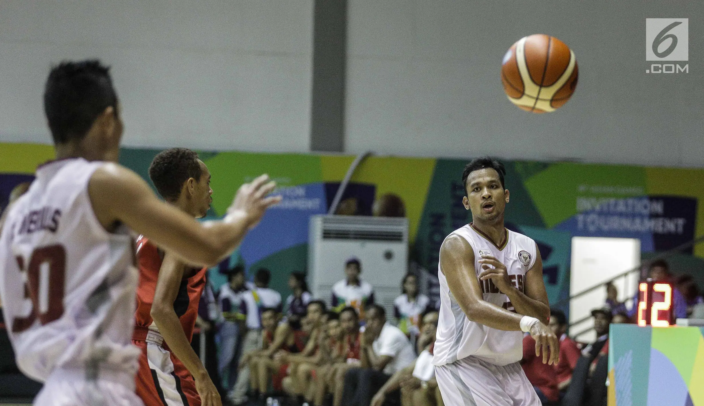 FOTO: Tim Basket Putra Indonesia Bantai Timor Leste dengan Skor 135-30 ...