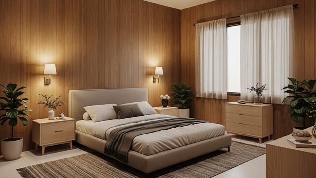 8 Desain Dinding Rumah Papan PVC Anti Rayap yang Modern, Tahan Lama ...