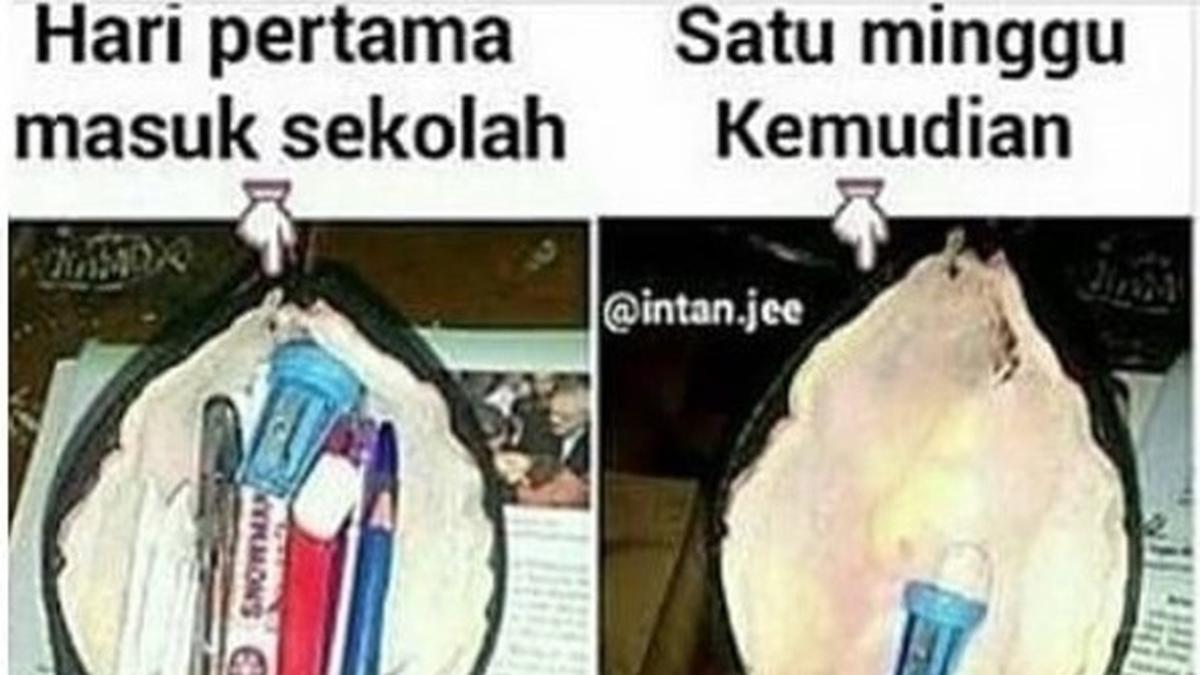7 Meme Hari Pertama Sekolah, Bikin Ngakak Sekaligus Deg-degan ...