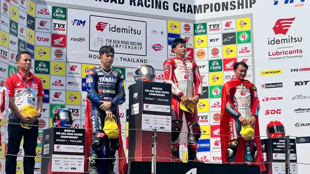 Fadillah Arbi Aditama Raih Kemenangan Ganda di AP250 ARRC Buriram 2025 ...