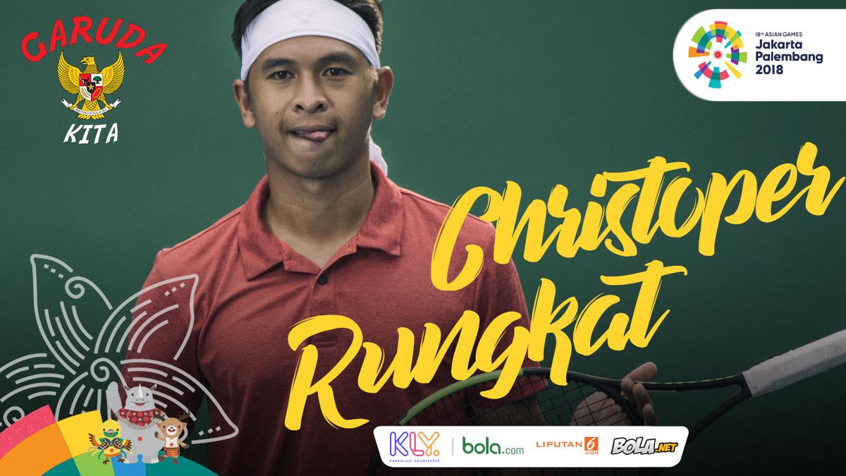 Christopher Rungkat, Dari Turnamen di Cinere Wujudkan Mimpi Medali Emas ...