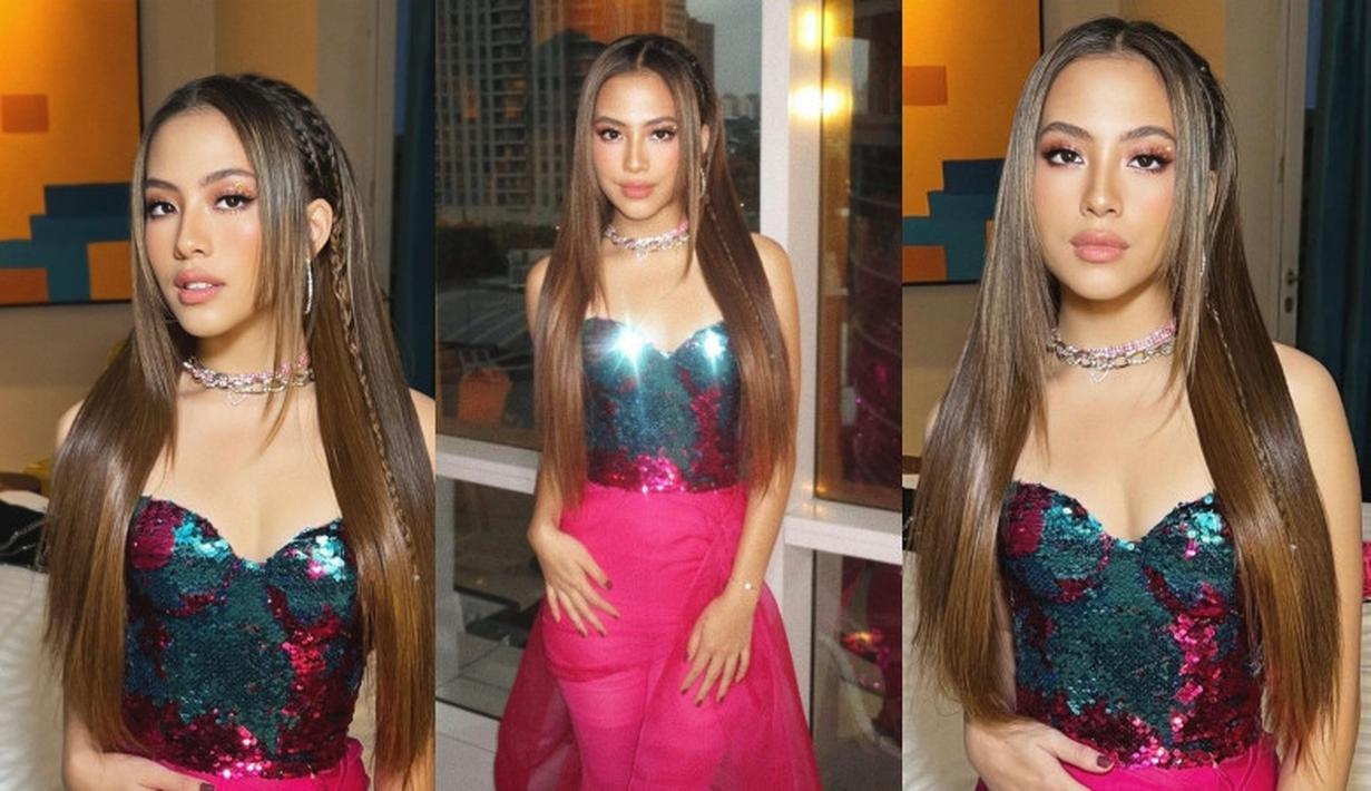 6 Potret Adhisty Zara Bikin Pangling, Dandan Mirip Ariana Grande ...