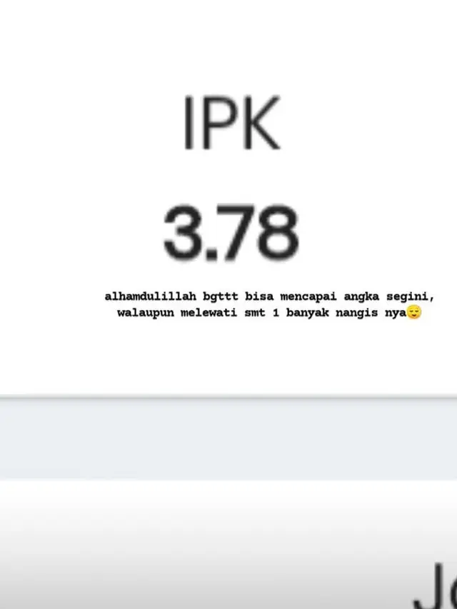 6 Status WhatsApp Pamer IPK Bagus Ini Bikin Elus Dada - Hot Liputan6.com