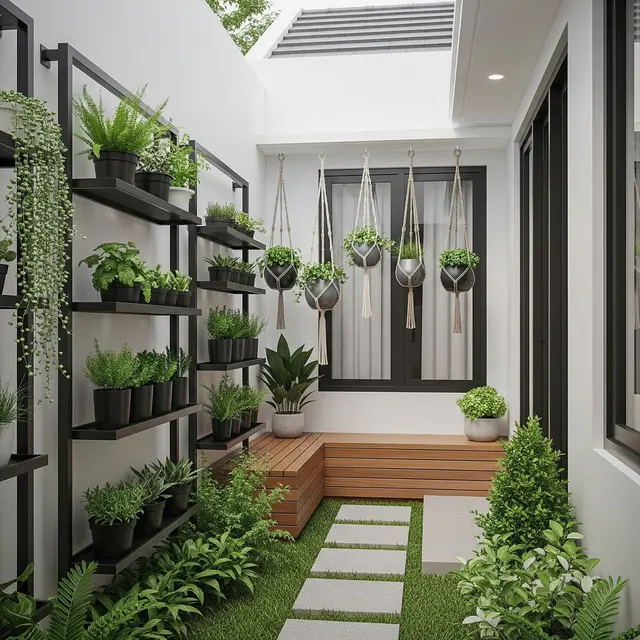 7 Desain Rumah Tipe 36 dengan Taman Belakang Minimalis, Hunian Asri di ...