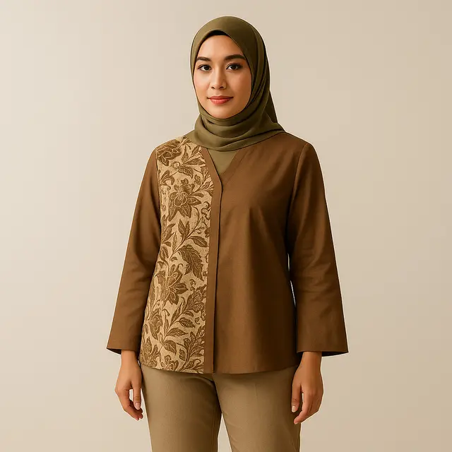 6 Model Blouse Kekinian yang Bisa jadi Inspirasi Muslimah, Tampil Keren ...