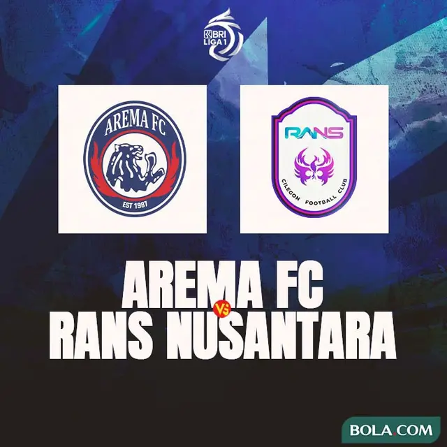 Hasil Bri Liga 1 Gasak Rans Nusantara Arema Fc Raup Poin Penuh Bola