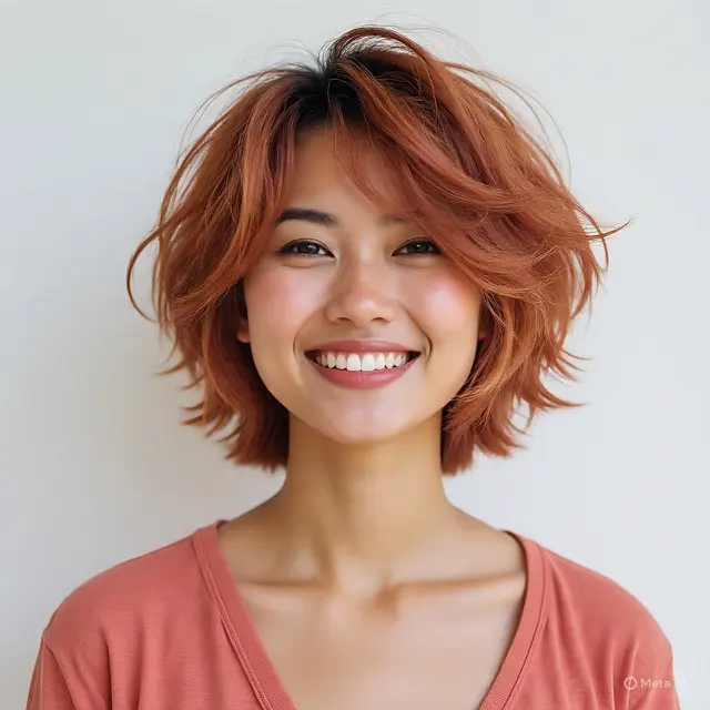 6 Model Rambut Pendek Wanita Gemuk Rambut Tipis Gaya Layered Bob, Bisa Bikin Percaya Diri - Hot ...