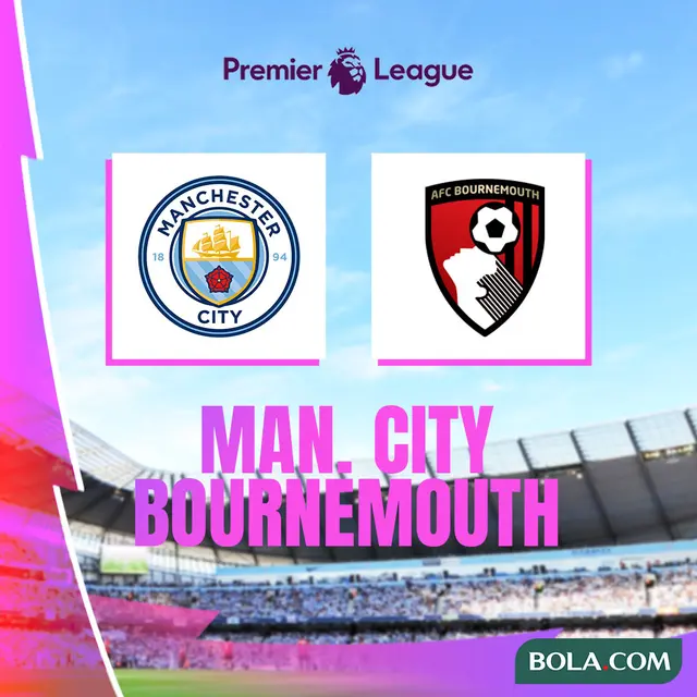 Link Live Streaming Liga Inggris Manchester City vs Bournemouth di Vidio, Sabtu 4 November 2023 ...