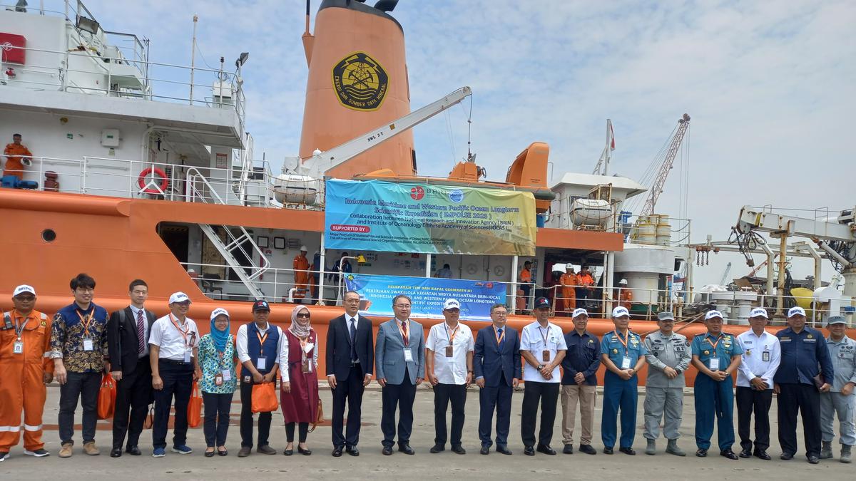 Peneliti China dan BRIN-BBSPGL Kolaborasi Ekspedisi 35 Hari di Lautan ...