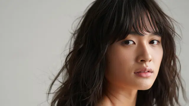 7 Model Rambut Layer Panjang untuk Wajah Bulat Pipi Tembam, Bikin Ilusi ...