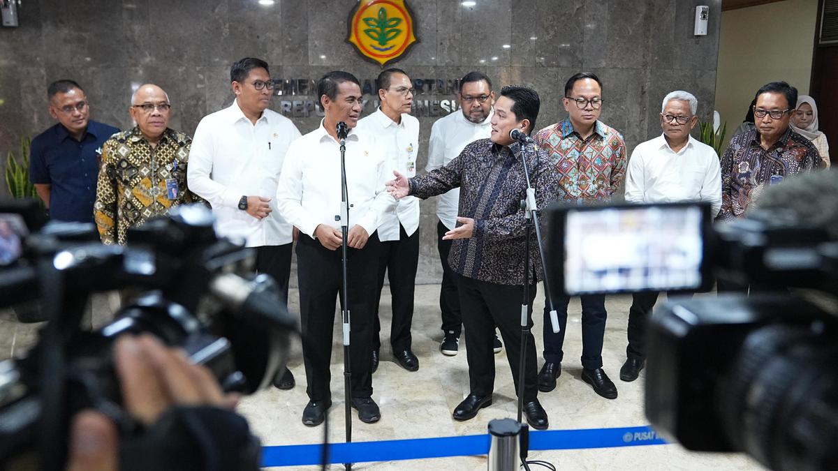 Kementan dan BUMN Siap Kolaborasi untuk Capai Swasembada Pangan