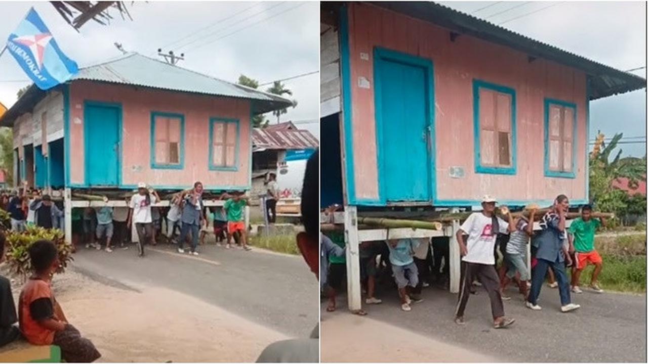 Marakka Bola: Pindah Rumah ala Masyarakat Bugis, Langsung Angkat Bangunan