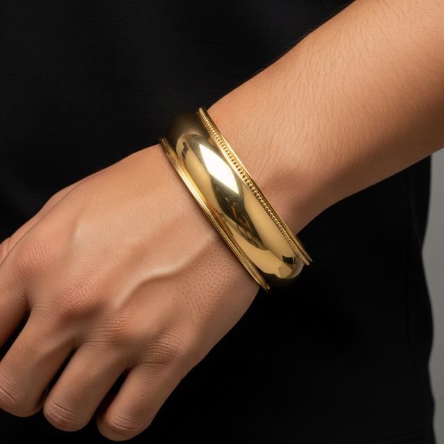 9 Model Gelang Emas untuk Tangan Besar, Tampil Gaya Tanpa Ragu