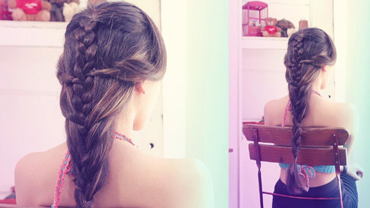 Tutorial Kepang Rambut: Waterfall Slow Motion - Lifestyle Fimela.com