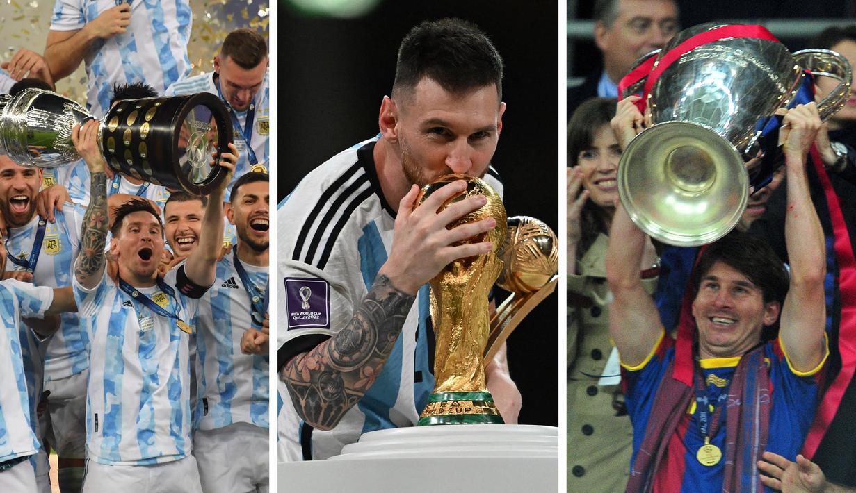 Perjalanan Manis The Real Goat Lionel Messi di Kancah Sepakbola Dunia ...