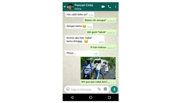 5 Chat Kocak saat 'Cowok Minta PAP' Ini Bikin Geleng Kepala - Hot Liputan6.com