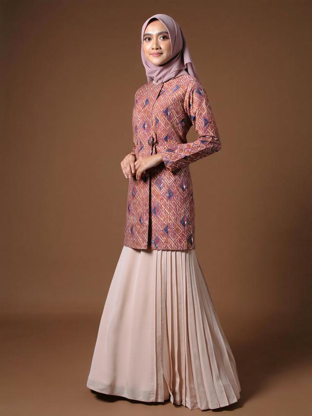 12 Model Gamis Batik Kondangan Terbaru 2025, Tampil Elegan dan Menawan ...