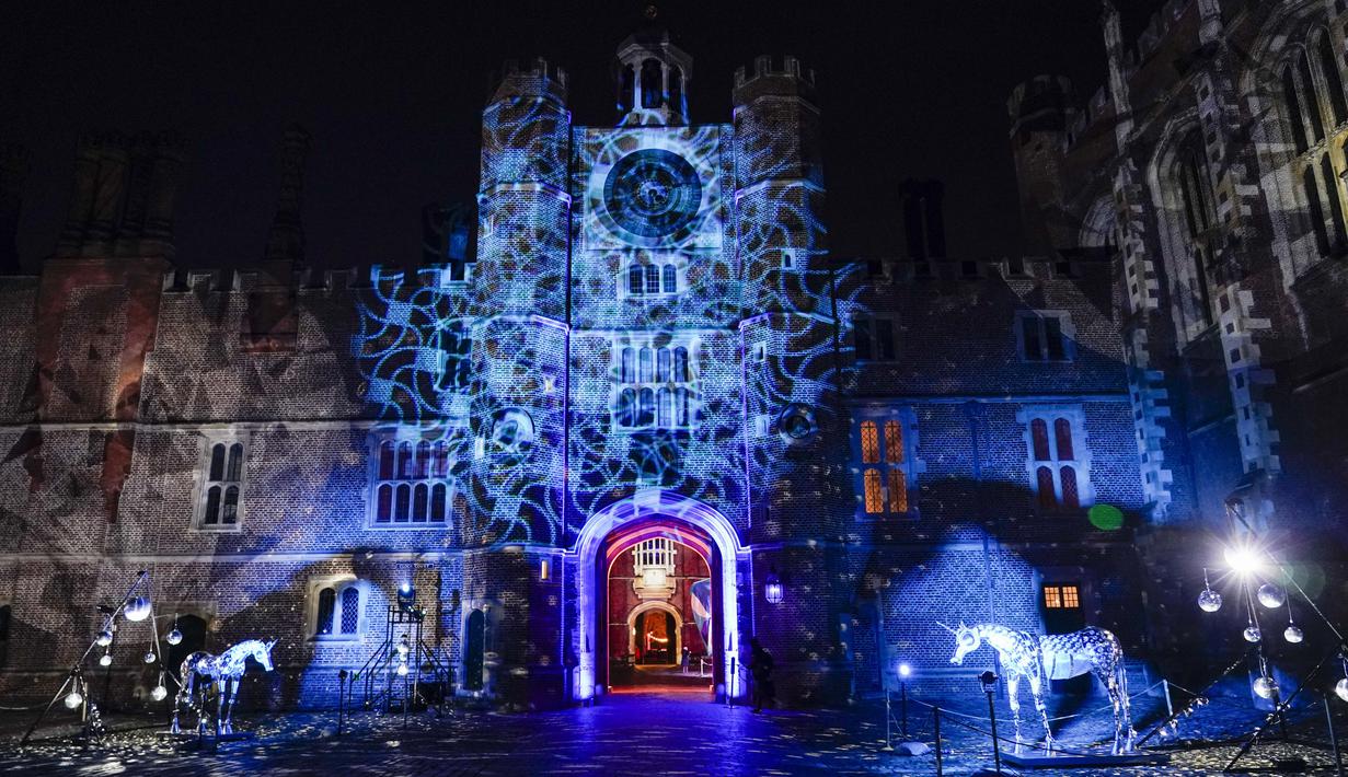 Palace Of Light, Instalasi Cahaya Sambut Hari Natal di London
