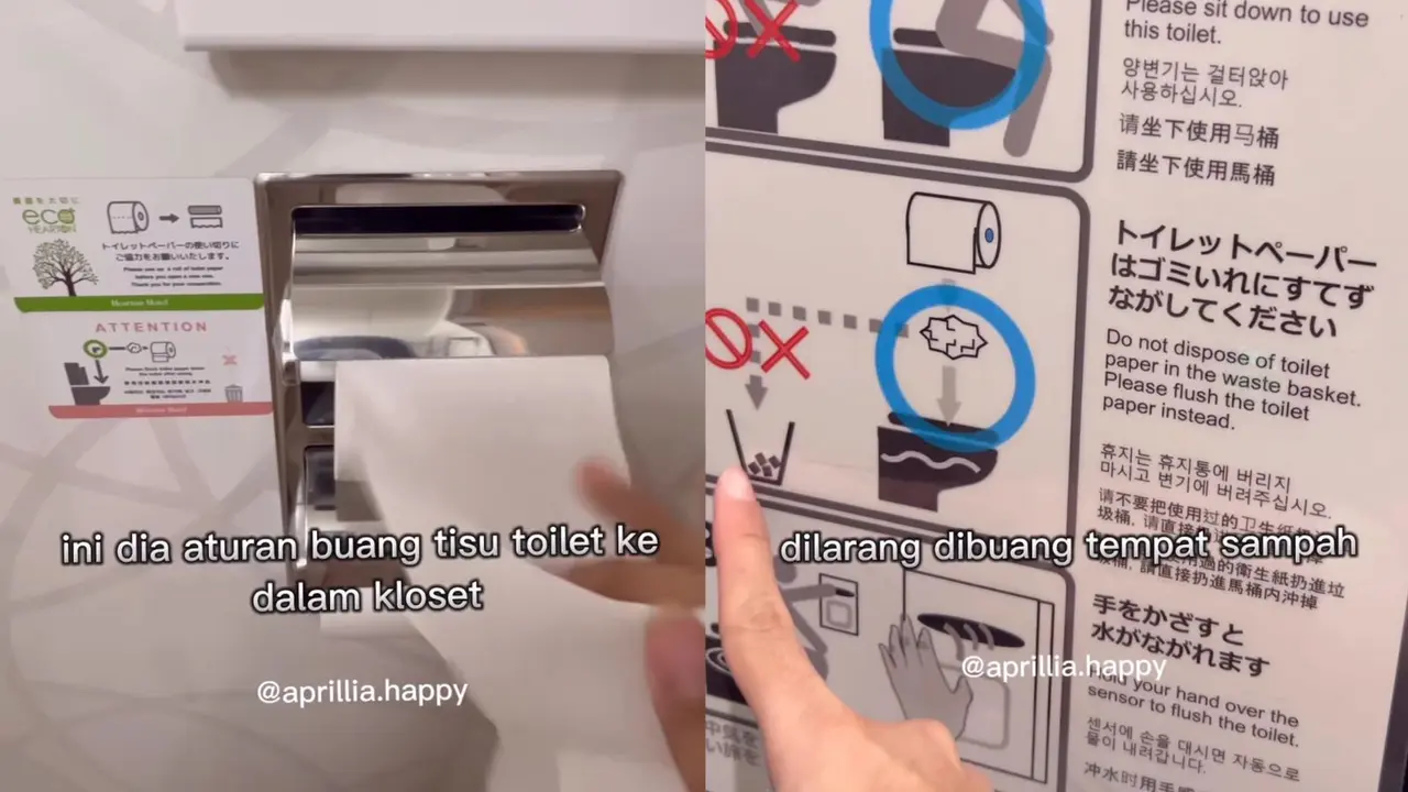 Buang Tisu ke dalam Toilet, Dilarang di Indonesia tapi Dianjurkan di ...