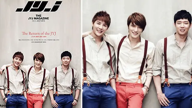 Rayakan 1000 Hari Eksistensinya, JYJ Keluarkan Majalah - ShowBiz Liputan6.com