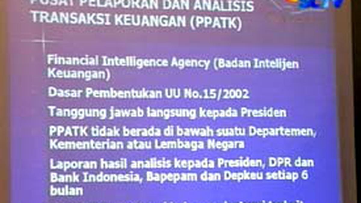 PPATK: Baru Separuh Lembaga Keuangan yang Melapor