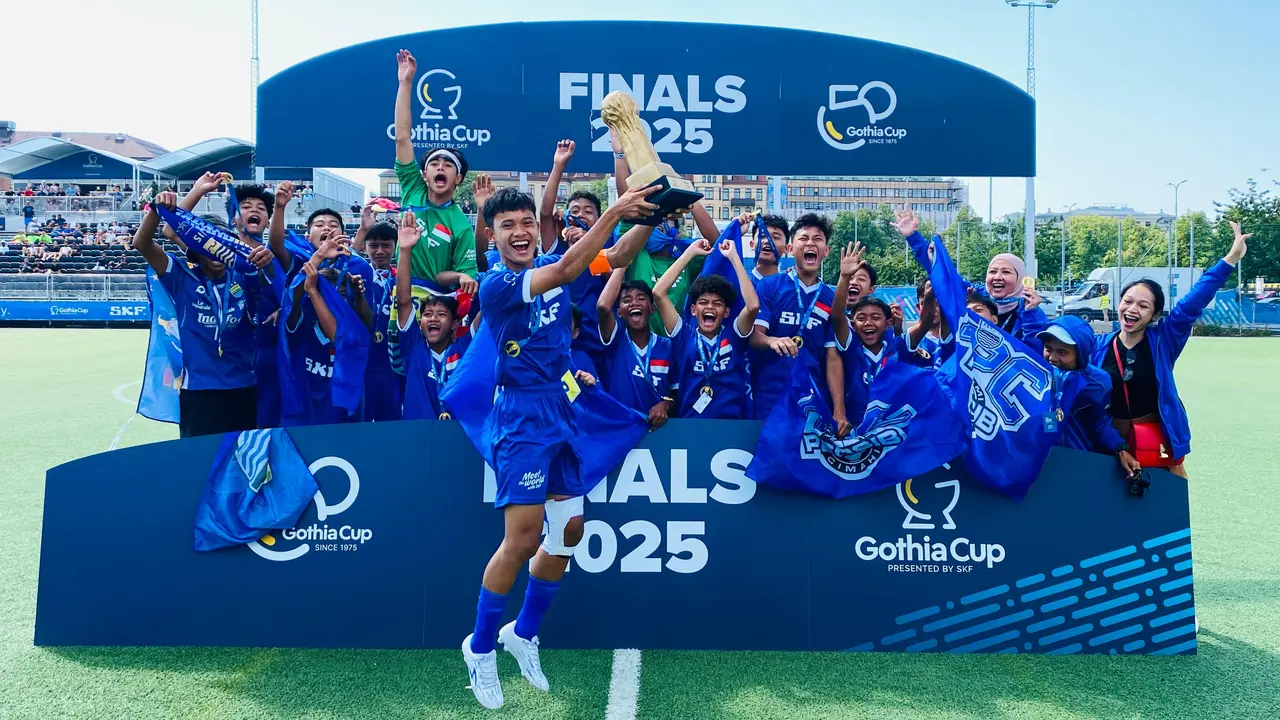 Keren! Akademi Persib Cimahi All Stars Juara Gothia Cup 2025 – KOMBI.ID