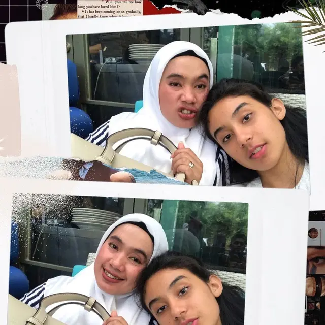 6 Potret Kebersamaan Nabila Atmaja dan Ibunda, Bak Kakak Adik - Hot Liputan6.com
