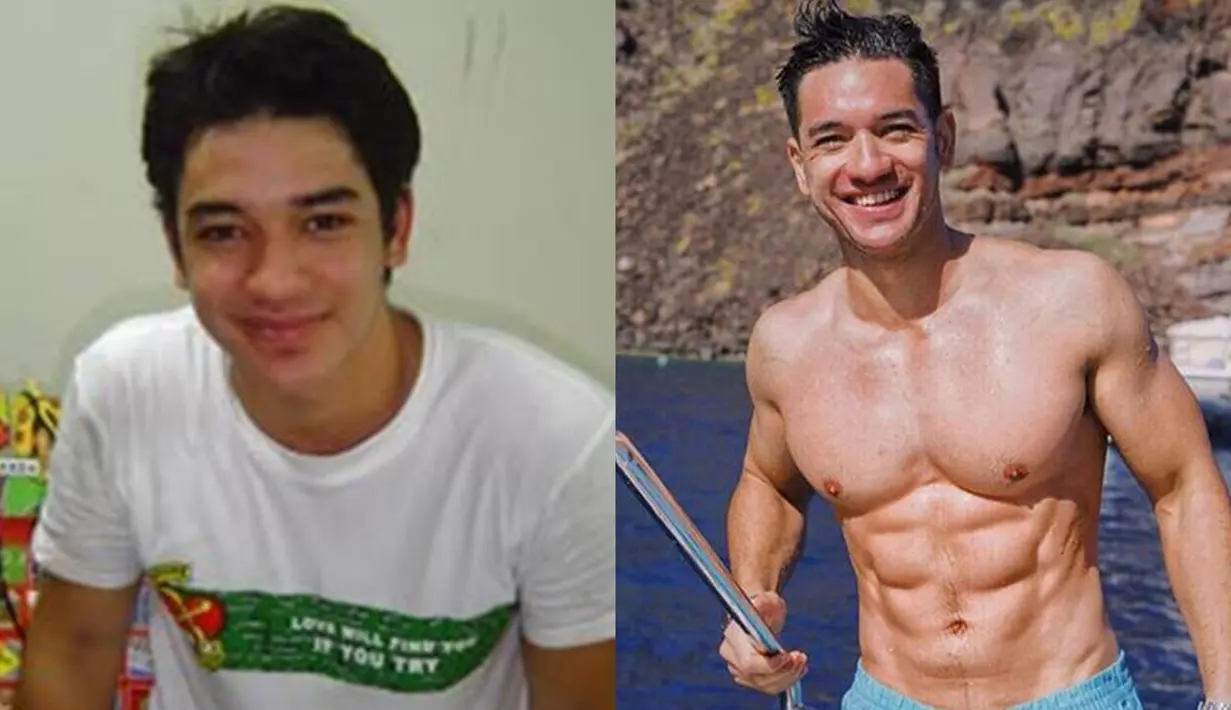 Potret Transformasi Andrew White Dari Sebelum Kekar Hingga Kini - Foto Liputan6.com