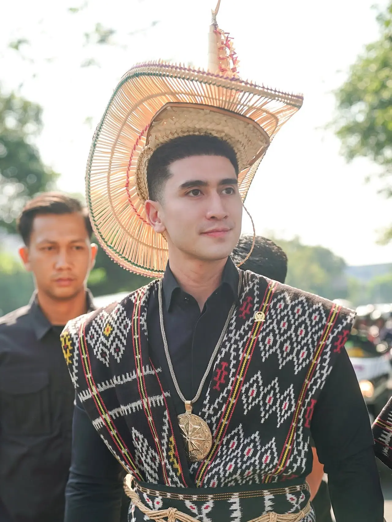 8 Potret Verrel Bramasta & Zita Anjani di Upacara Peringatan 17 Agustus ...