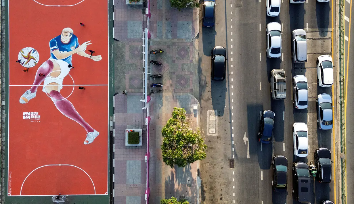 'Taman-taman Kecil' Bermunculan di Jalan Raya Utama Bangkok - Foto ...