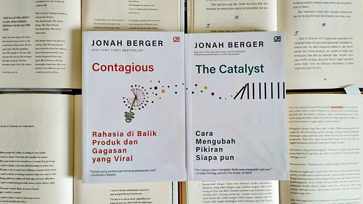 Review Buku Contagious dan The Catalyst Karya Jonah Berger - Lifestyle ...