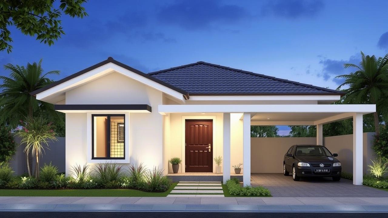 10 Model Rumah Sederhana Harga Murah untuk Pasangan Muda: Rentang Rp30 ...