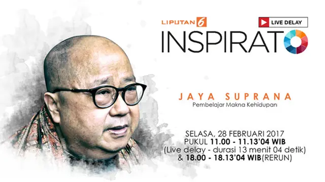 Saksikan, Inspirato Bersama Jaya Suprana - Citizen6 Liputan6.com