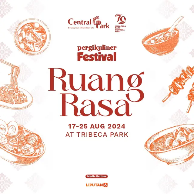 PergiKuliner Festival Ruang Rasa, Rayakan Kemerdekaan dengan Ragam ...