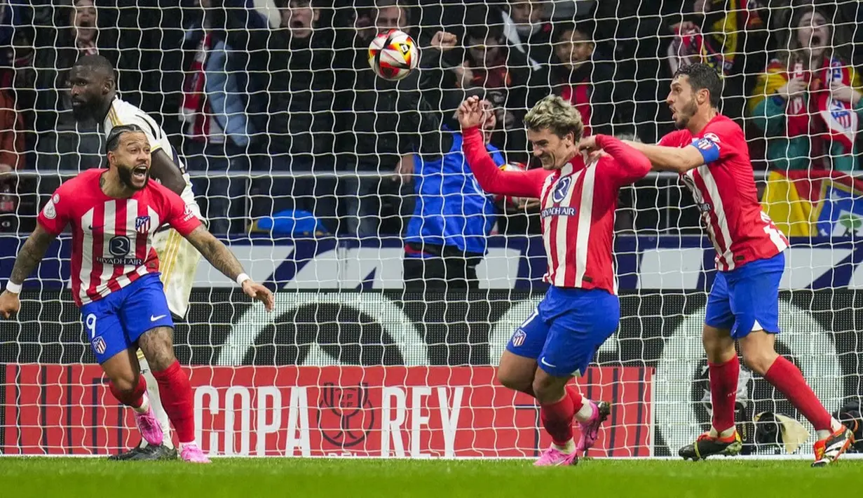Foto: Penampilan Spartan Atletico Madrid Saat Menumbangkan Real Madrid ...