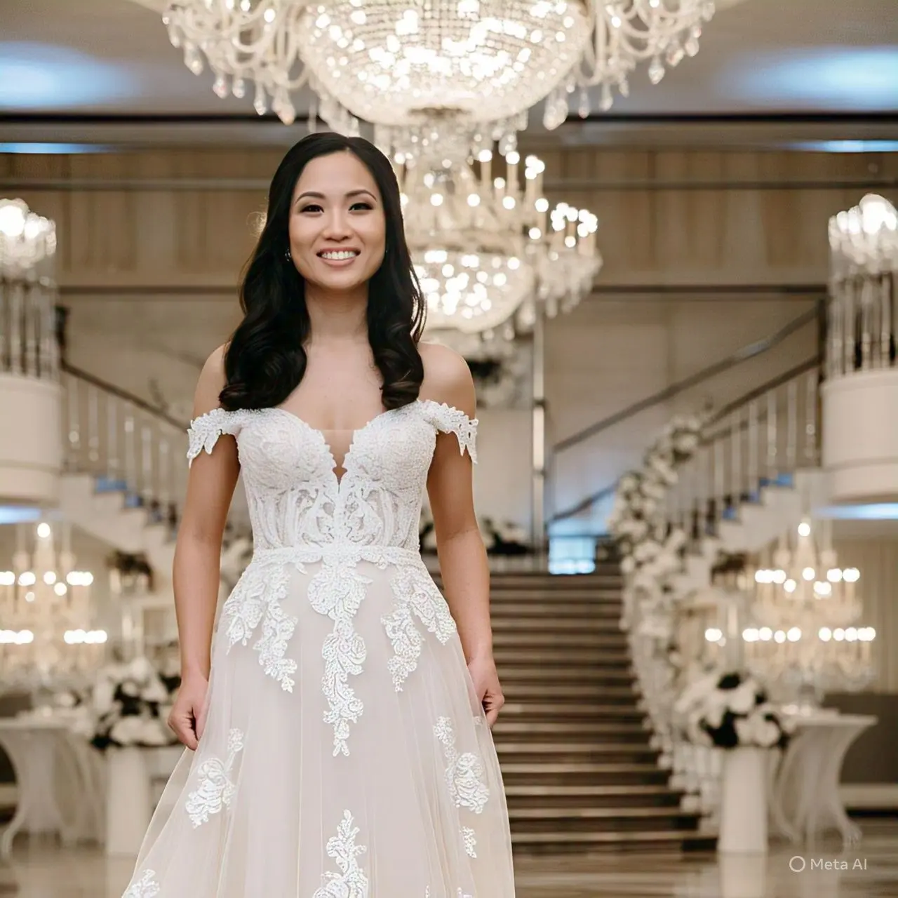 10 Ide Gaya Rambut Pengantin Berdasarkan Model Kerah Gaun Pernikahan ...