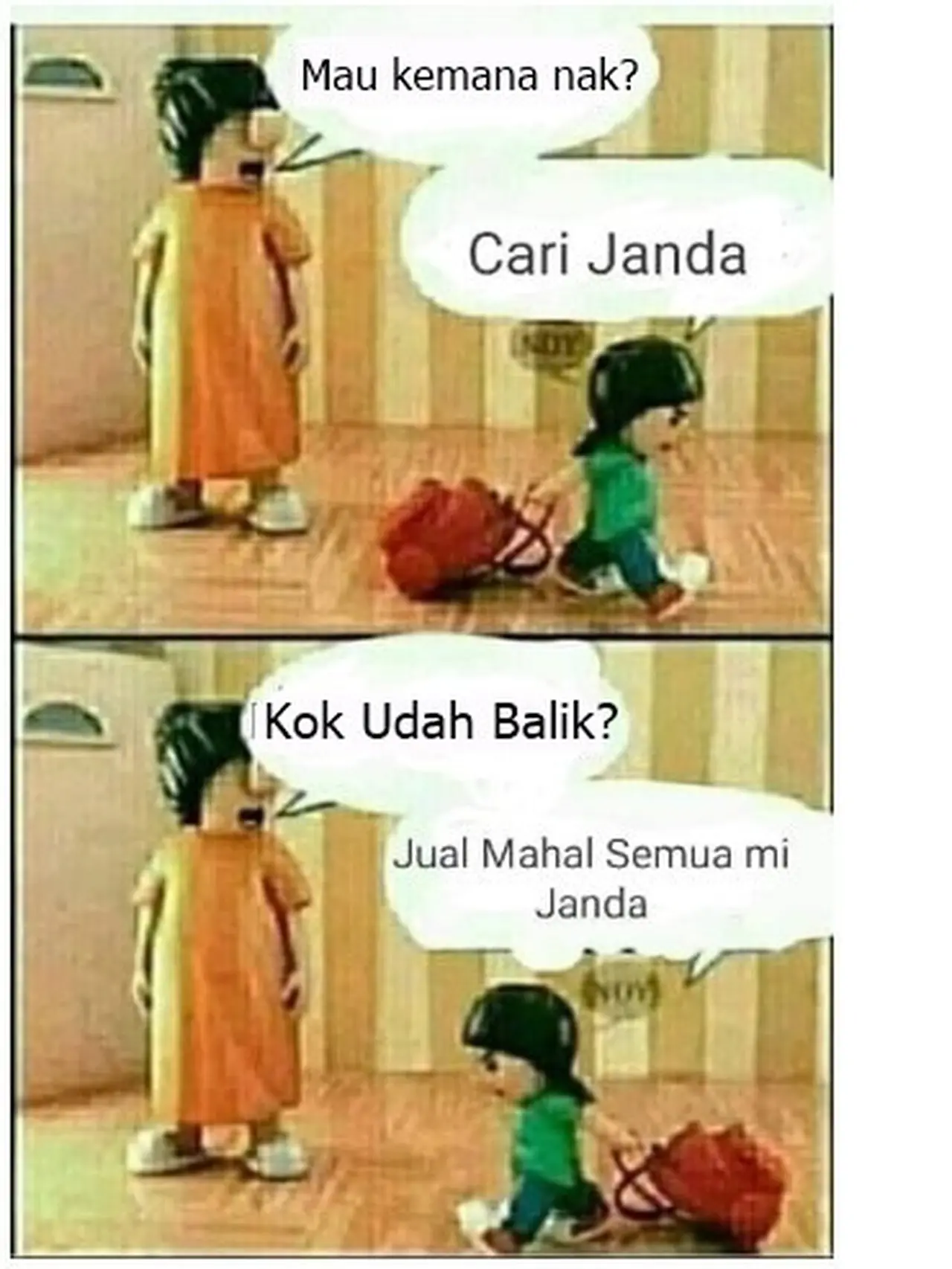 6 Meme Kocak ‘Mau ke Mana’ Ini Bikin Ketawa Lepas - Hot Liputan6.com