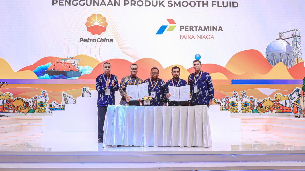 Pertamina Patra Niaga dan PetroChina Tekan MoU Penggunaan Produk Smooth Fluid - Bisnis Liputan6.com