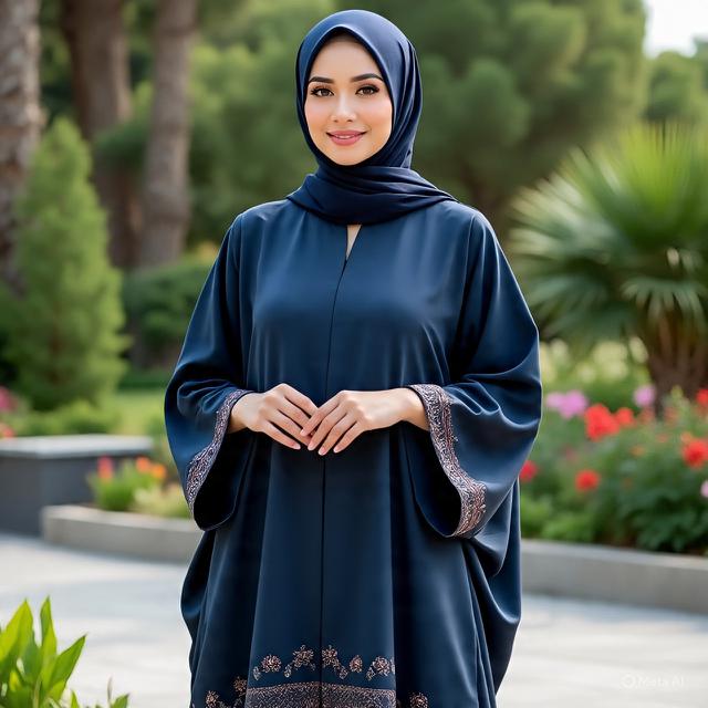 10 Model Gamis untuk Bahu Lebar yang Lagi Tren di 2025, Nyaman Dipakai ...